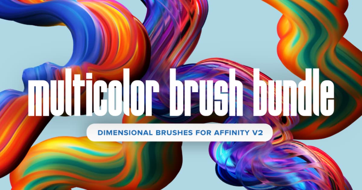 Multicolor Brush Bundle by Chroma Supply - Affinity Store